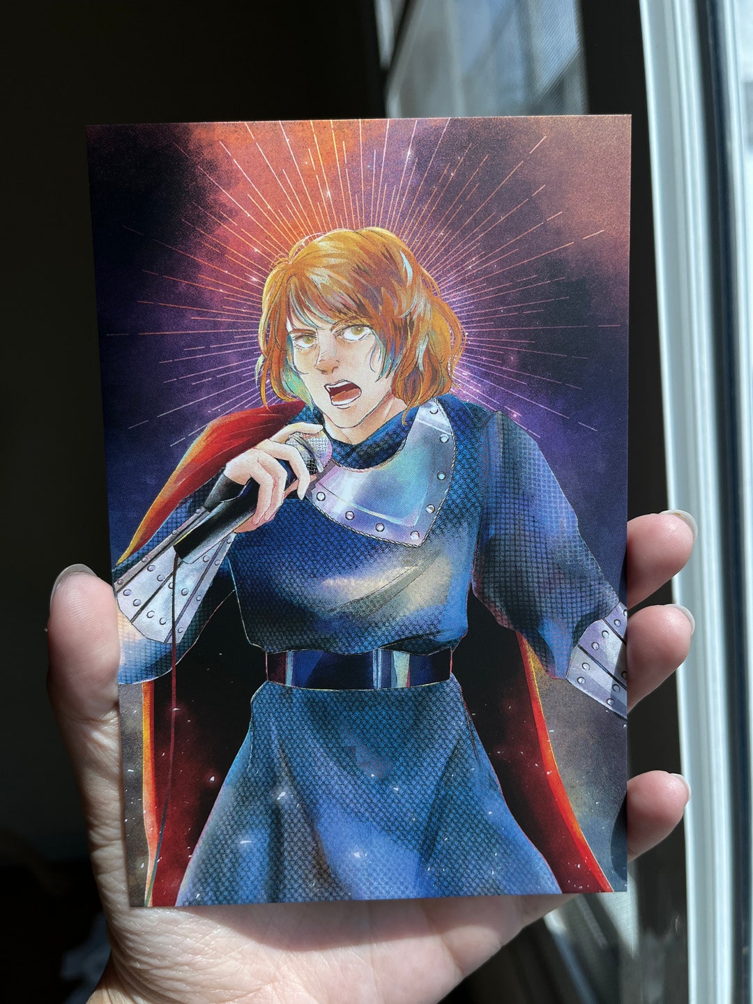 Gerard Way Joan of Arc Postcard - Etsy