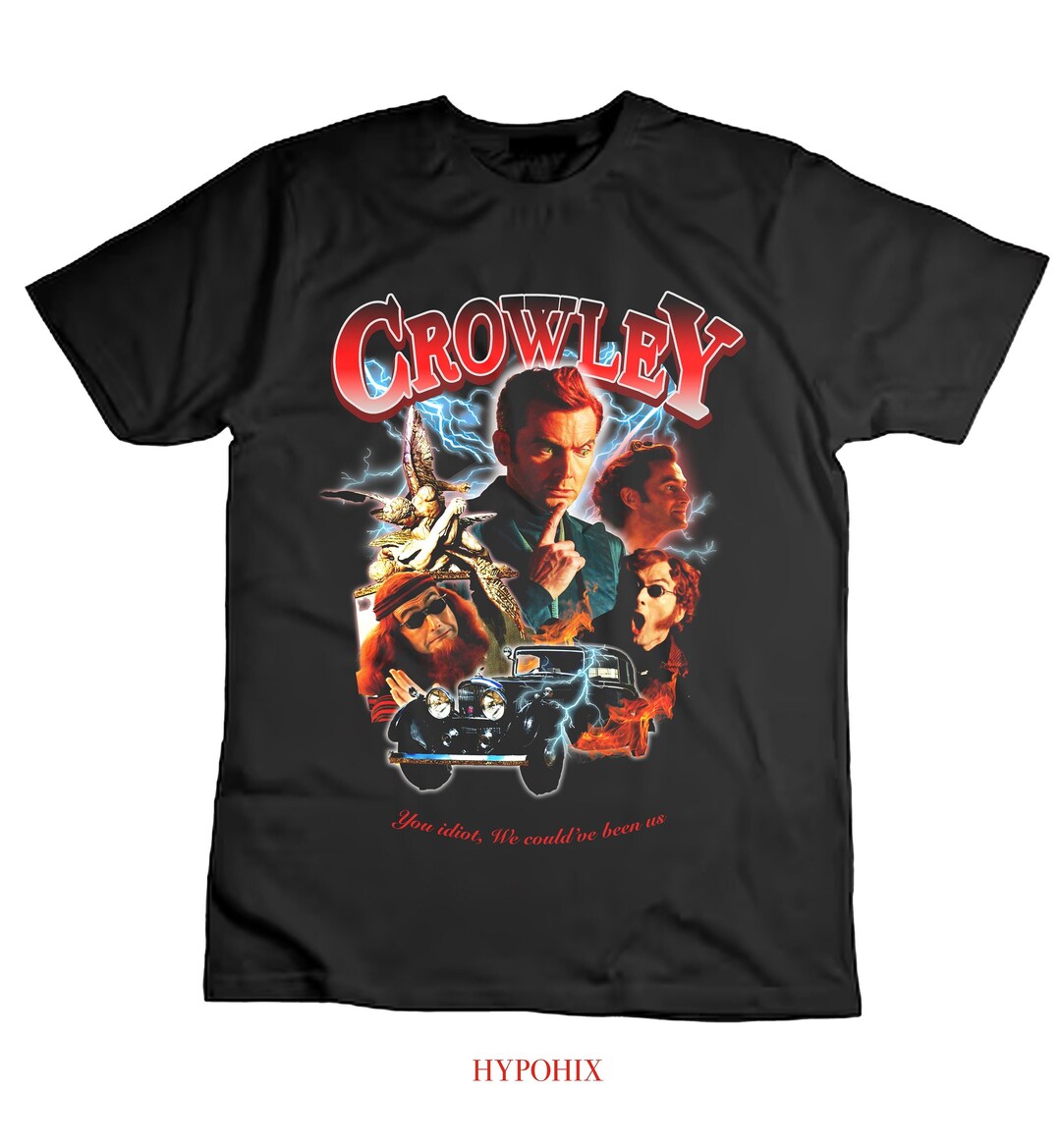 Mr.crowley Bootleg T-shirt - Etsy