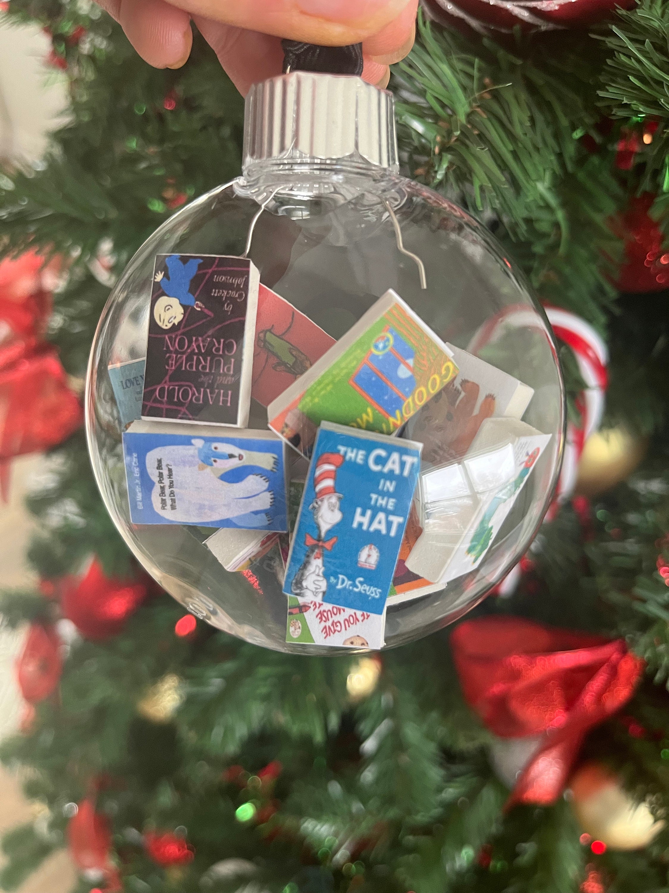 Classic Children's Books Ornament Mini Book Ornament - Etsy