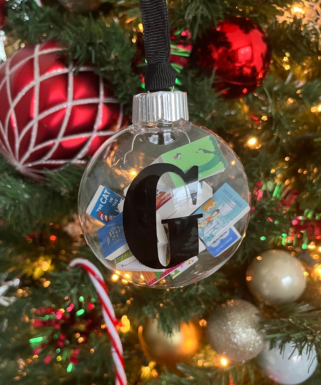 Classic Children's Books Ornament, Mini Book Ornament - Etsy