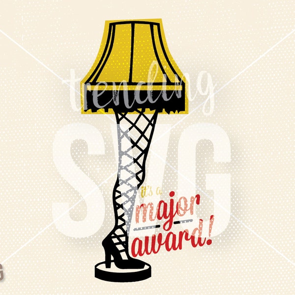 Leg Lamp Major Award Svg - Etsy Australia