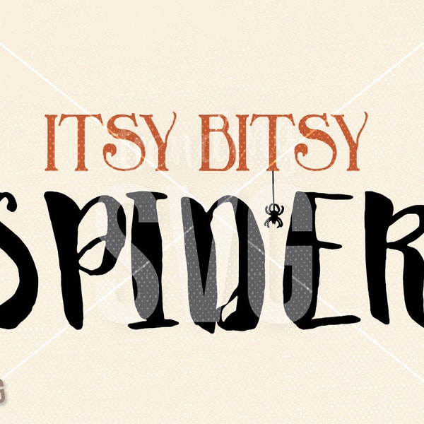 Itsy Bitsy Spiders - Etsy