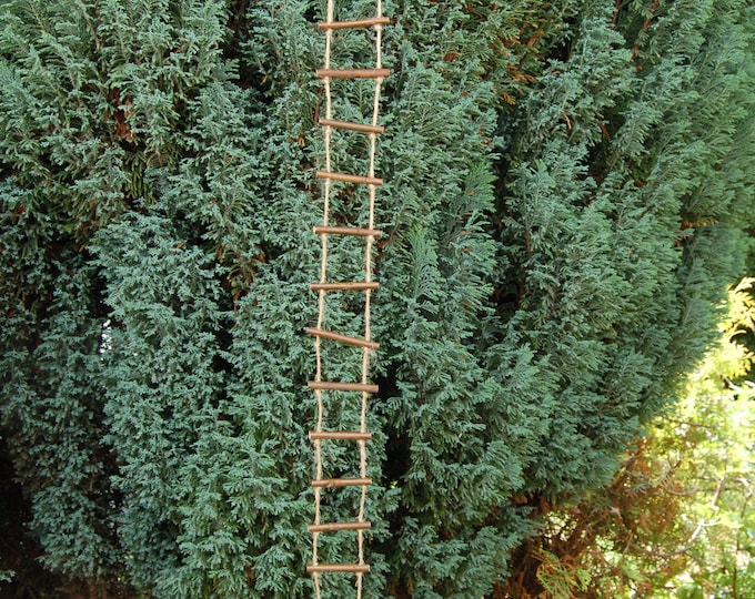 Long Fairy Rope Ladder Approximately 1 Meter, for a Fairy House or ...
