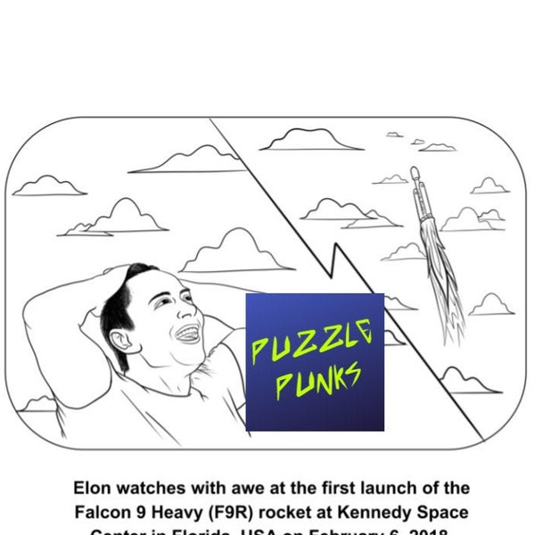 Spacex Coloring - Etsy