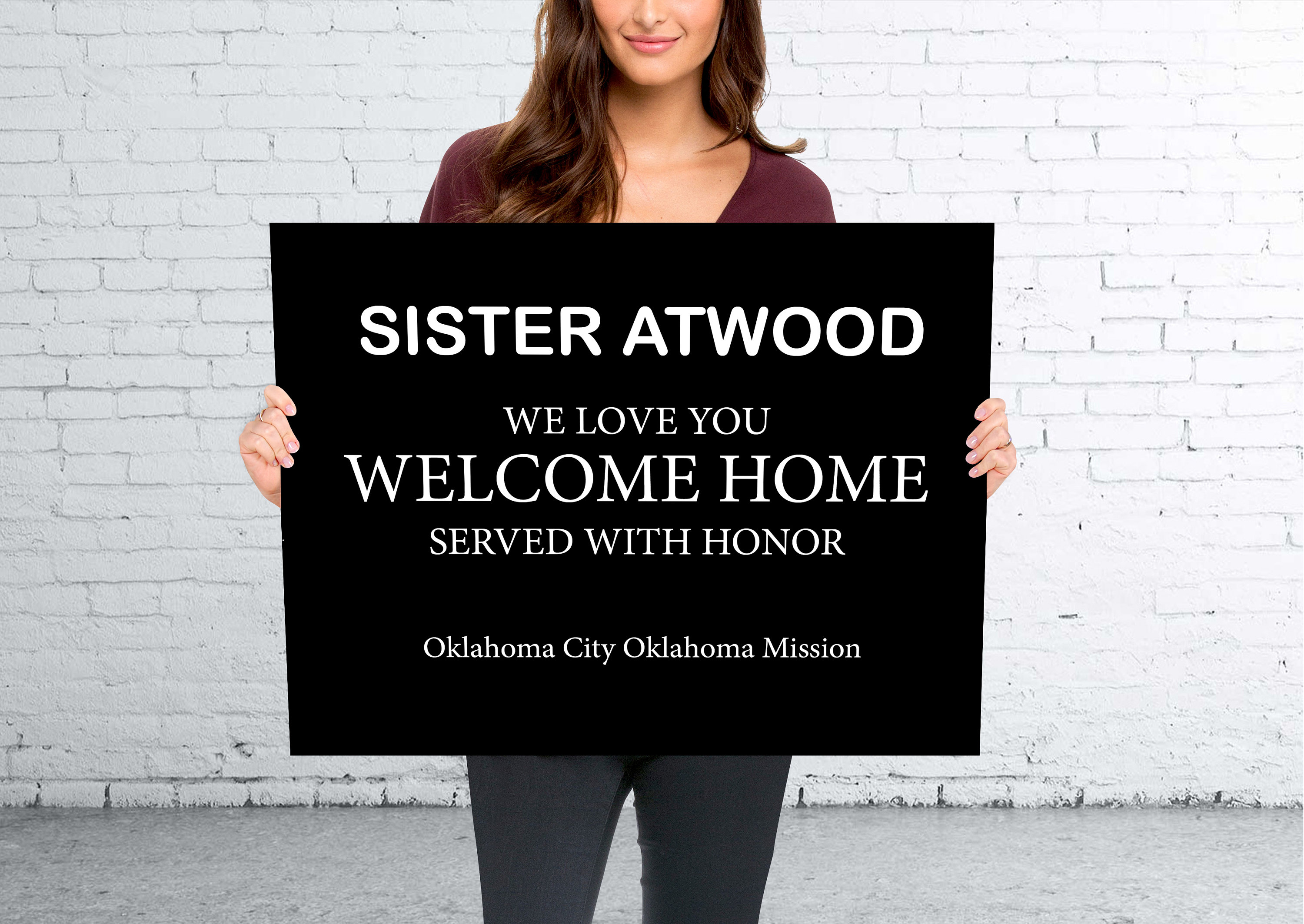 Missionary Tag Poster | Missionary Homecoming Poster | LDS Sign | LDS ...