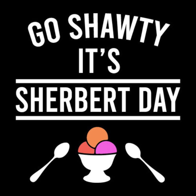 Go Shawty It's Sherbert Day Funny Pun T-shirt - Etsy