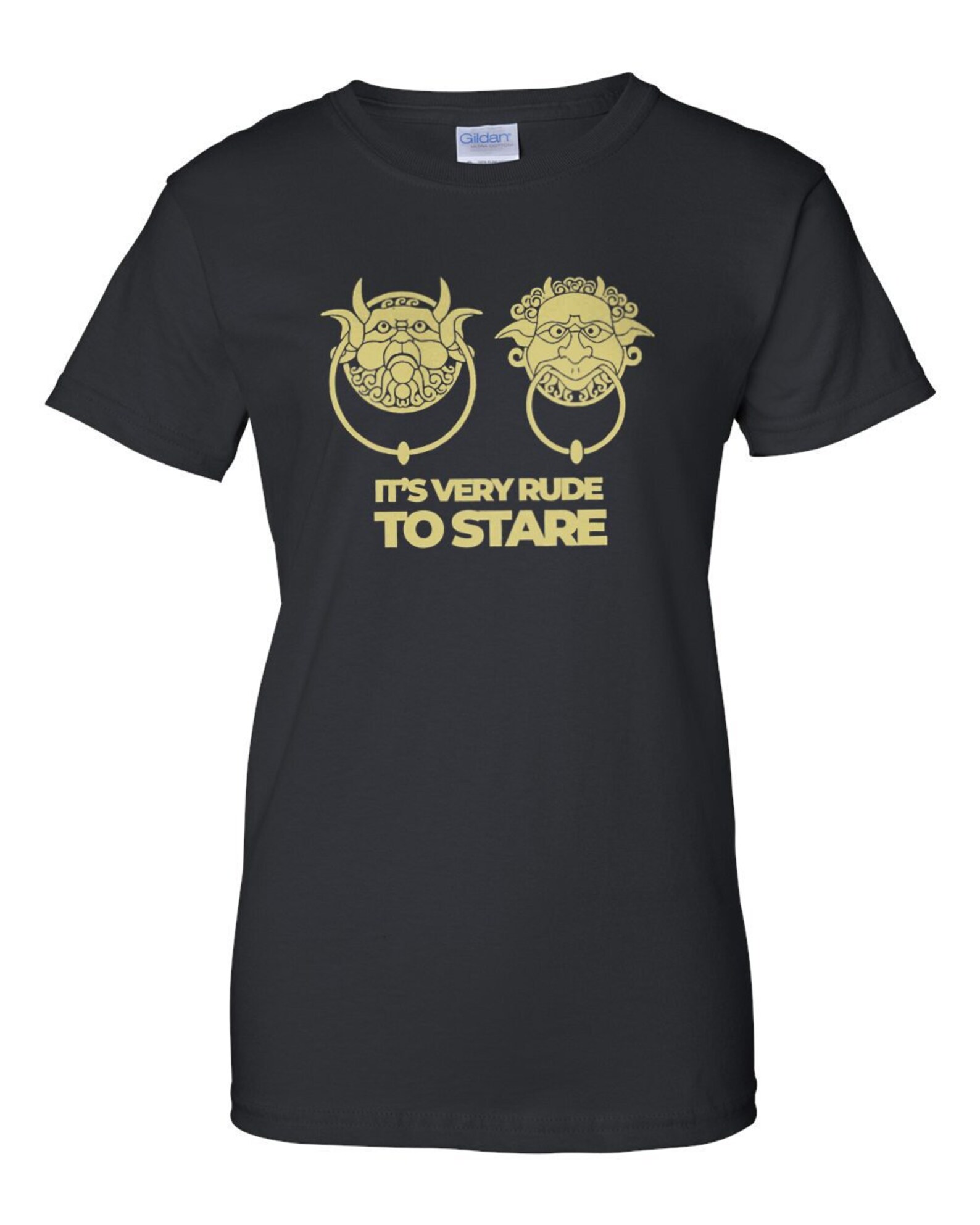 It's Very Rude to Stare - Door Knockers - Labyrinth 80's T-shirt - Etsy