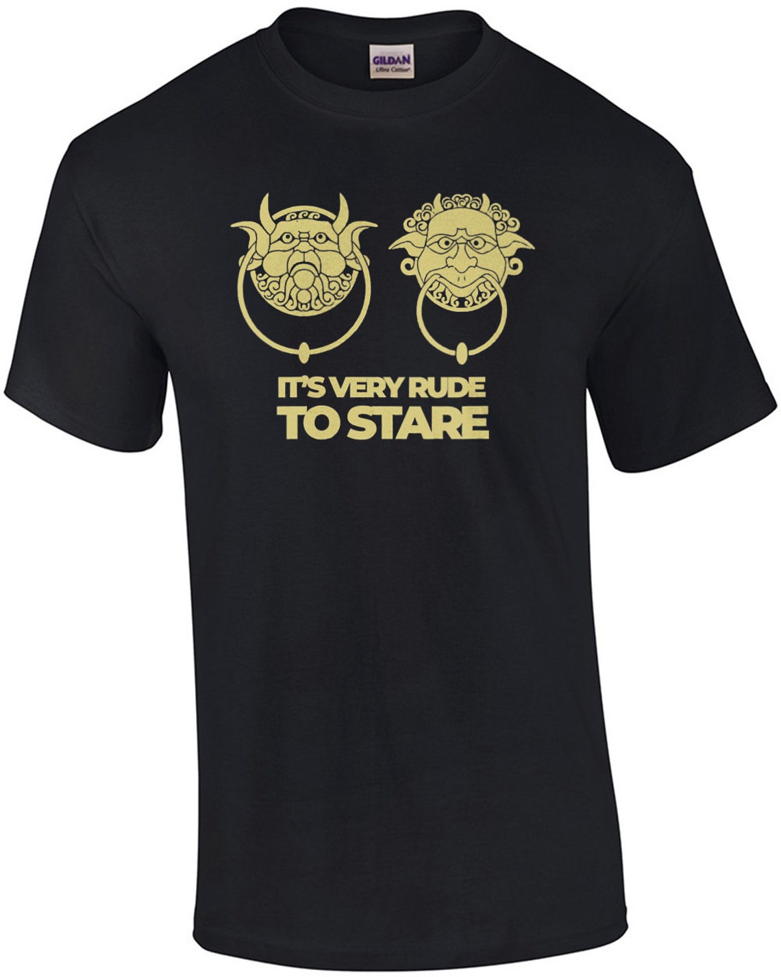 It's Very Rude to Stare - Door Knockers - Labyrinth 80's T-shirt - Etsy