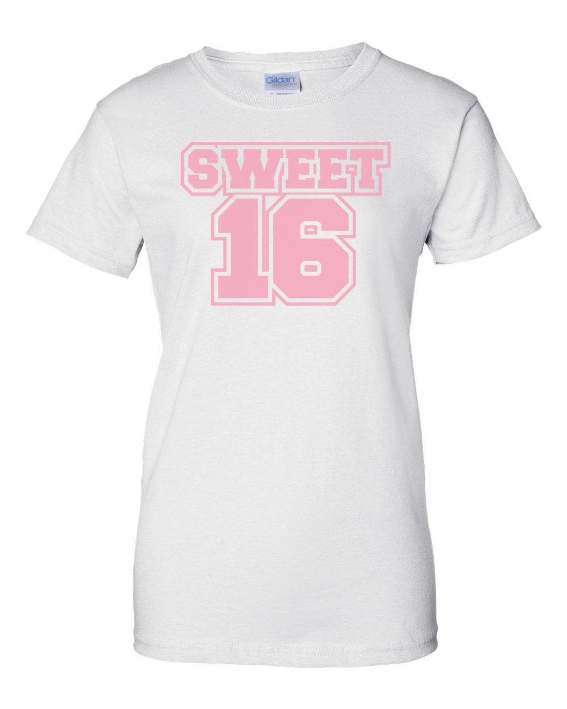 Sweet 16 - 16th Birthday Shirt - Etsy