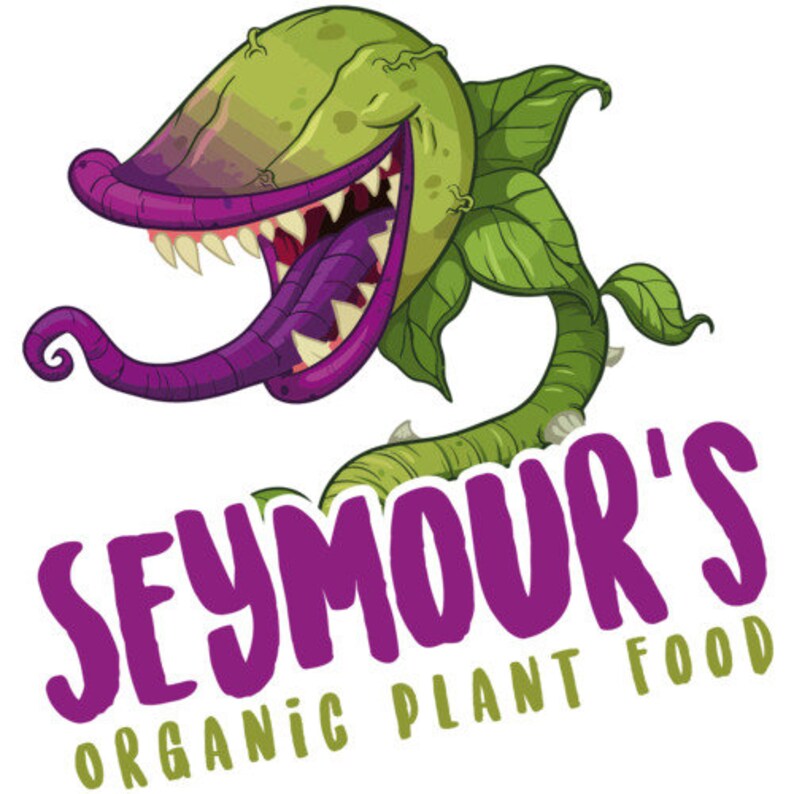 Seymour's Organic Plant Food Little Shop of Horrors 80's T-shirt - Etsy