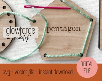 Mini Pegboard Digital Download Vector SVG File Glowforge - Etsy