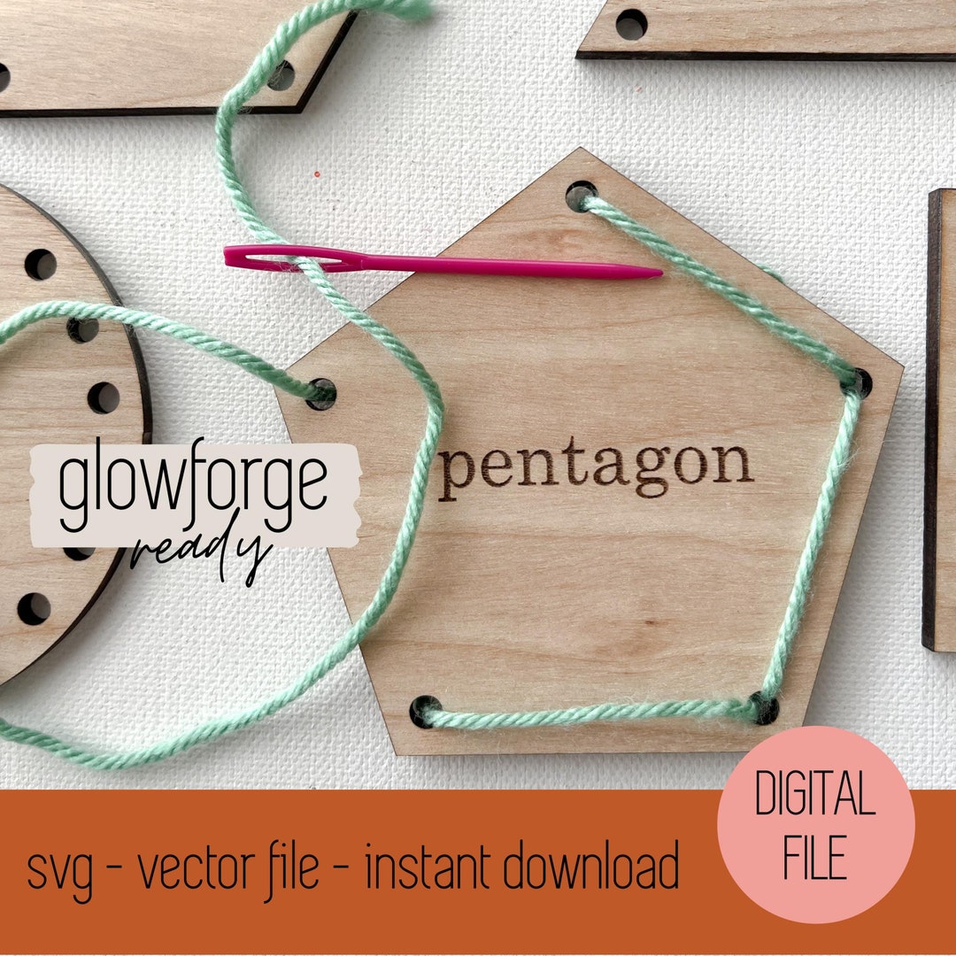 Shapes for Stitching SVG - Montessori Learning - Digital Download ...