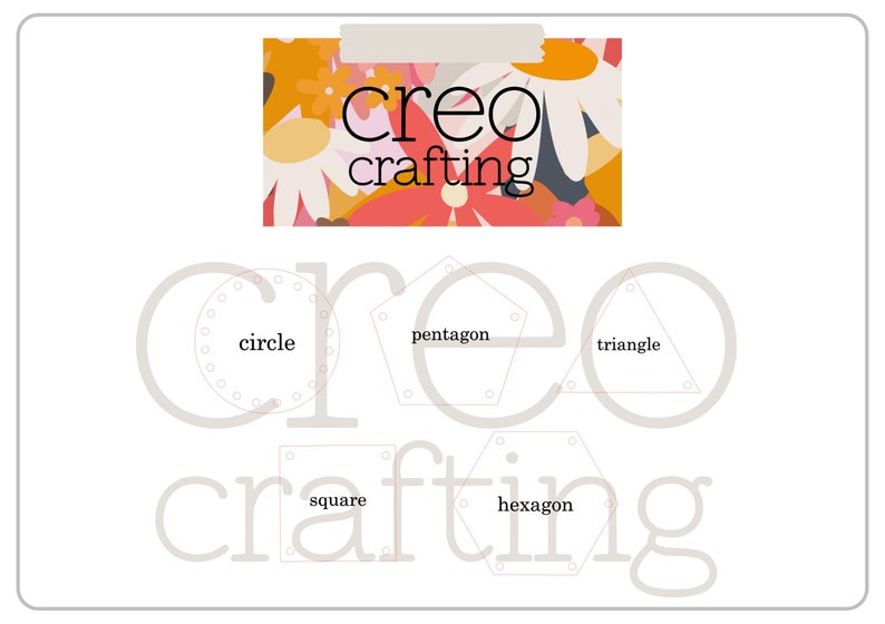 Shapes for Stitching SVG - Montessori Learning - Digital Download ...