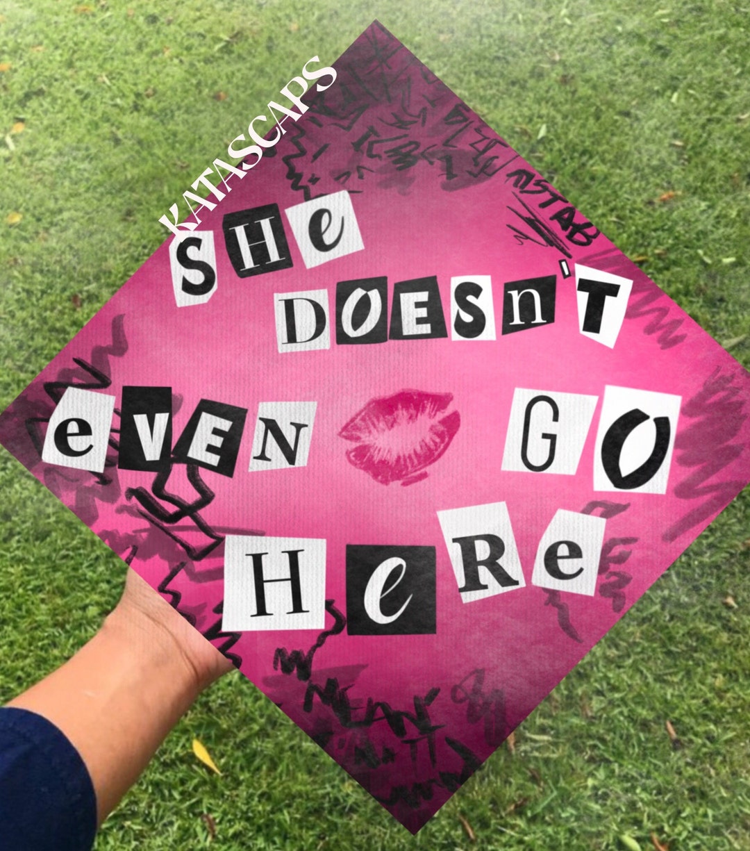 PRINT YOURSELF: Mean Girls Theme Graduation Cap - Etsy