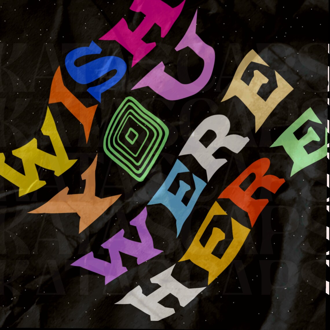 PRINT Yourself-wish You Were Here Astroworld Travis Grad Cap - Etsy