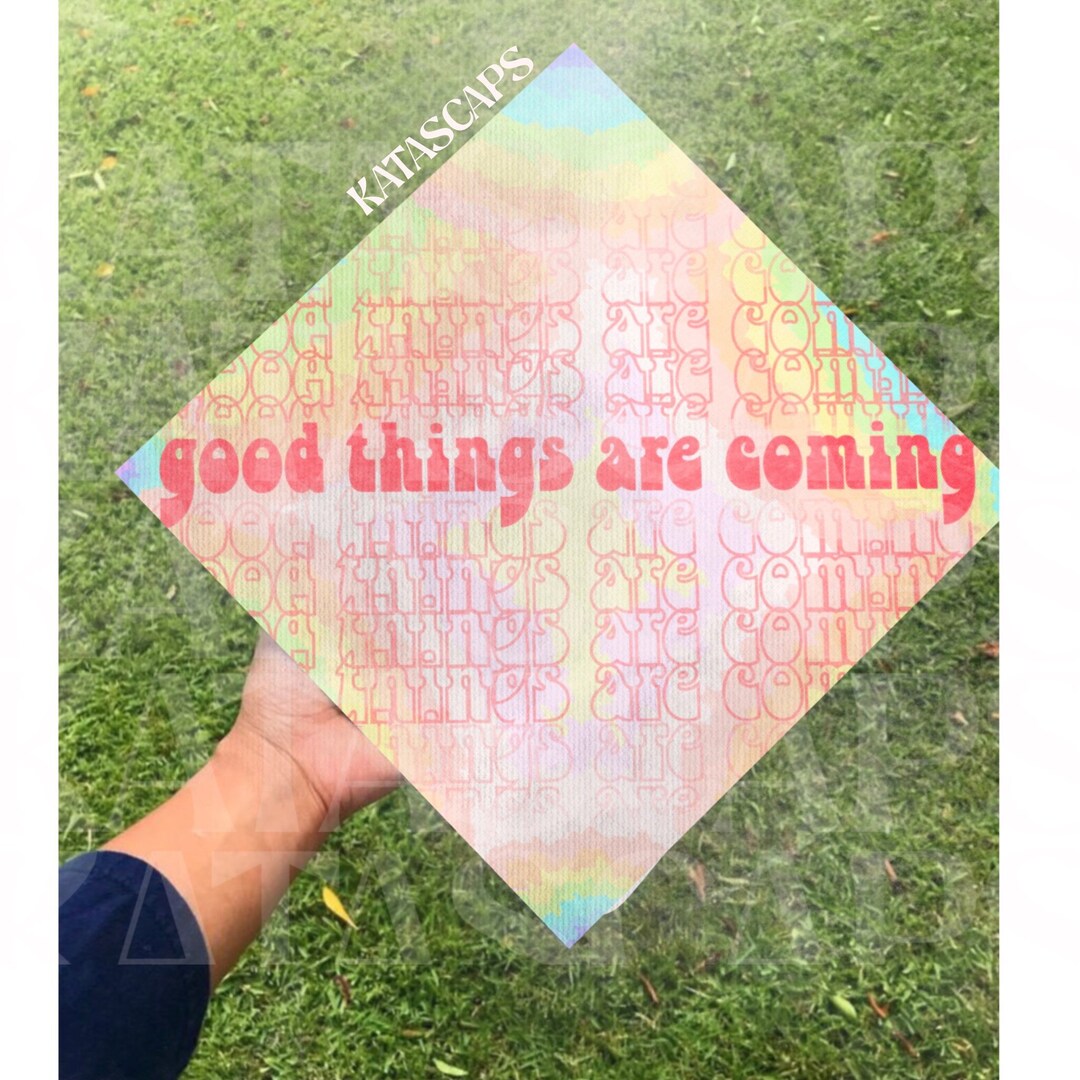 PRINT YOURSELF Psychedelic Graduation Cap - Etsy
