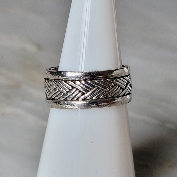 Taxco Silver Band - Etsy