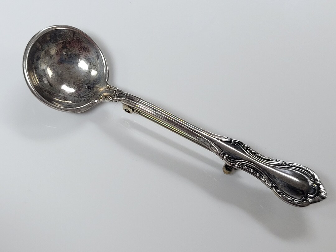 Vintage Fine Arts Sterling Silver Southern Colonial Miniature Spoon ...