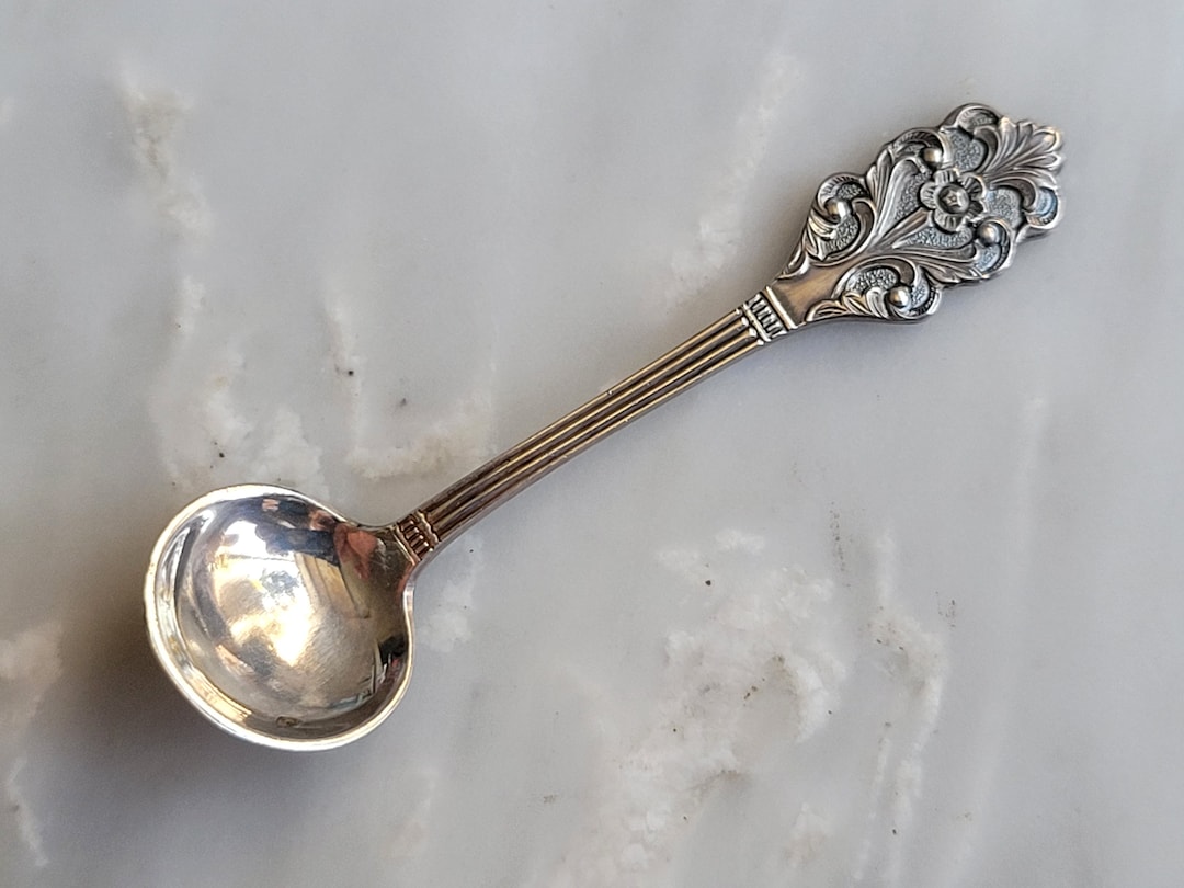 Vintage TH. Marthinsen Norway Viking Rose Sterling Silver Miniature ...