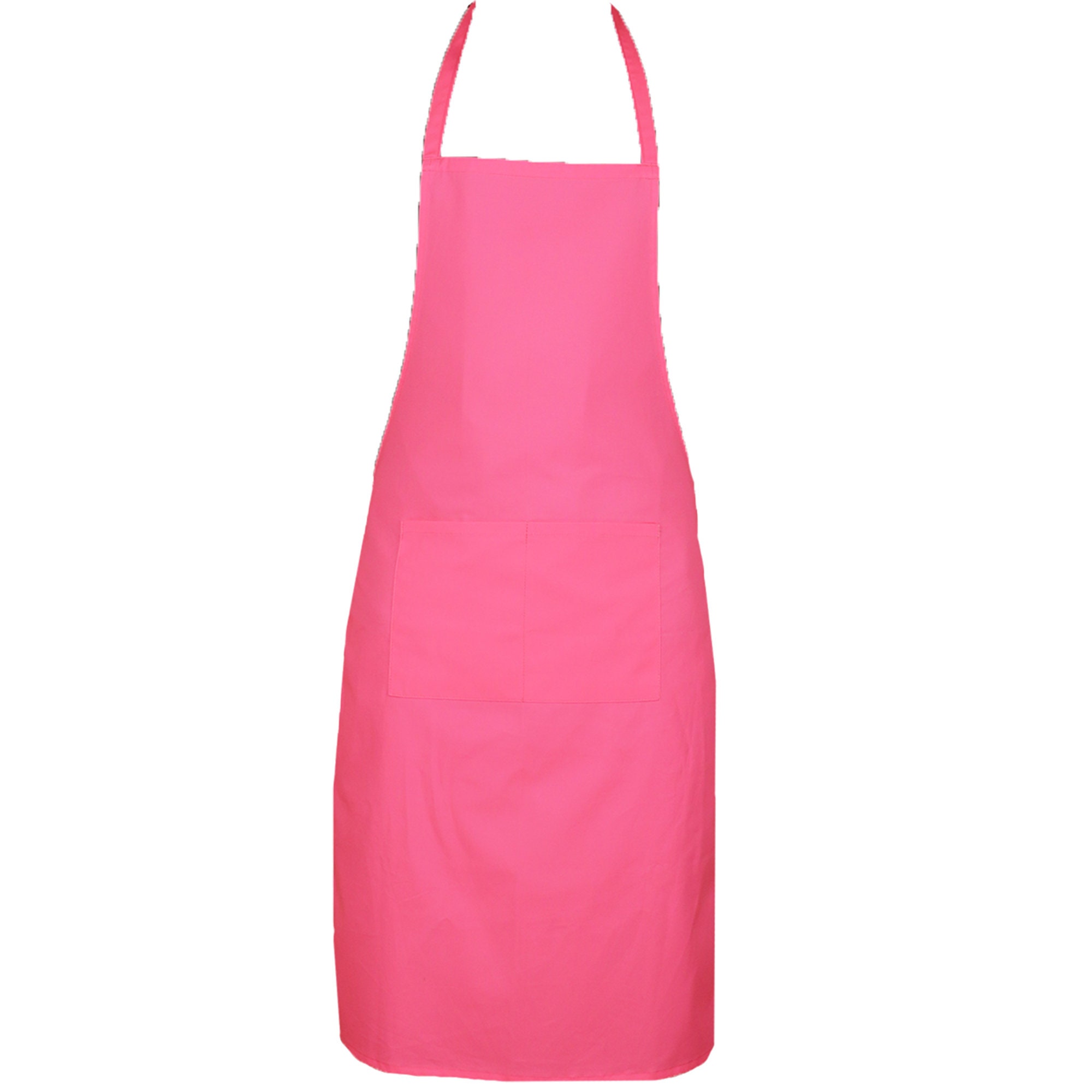 Professional Full Apron Plain Front Pockets Cooks Restaurant Bistro BBQ ...