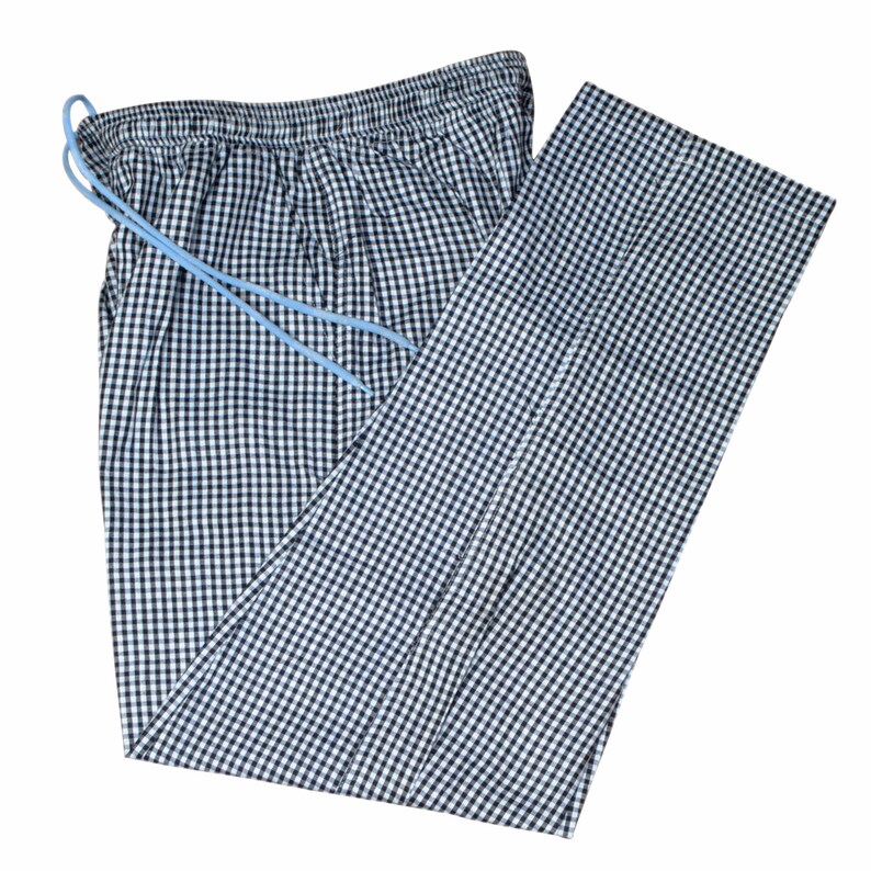 Medium Check Chef Trousers Two Side One Rear Pockets Cheaper Catering ...
