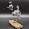 Found Object Dog Sculpture Assemblage Art Dog Upcycled Recycled Art Dog ...