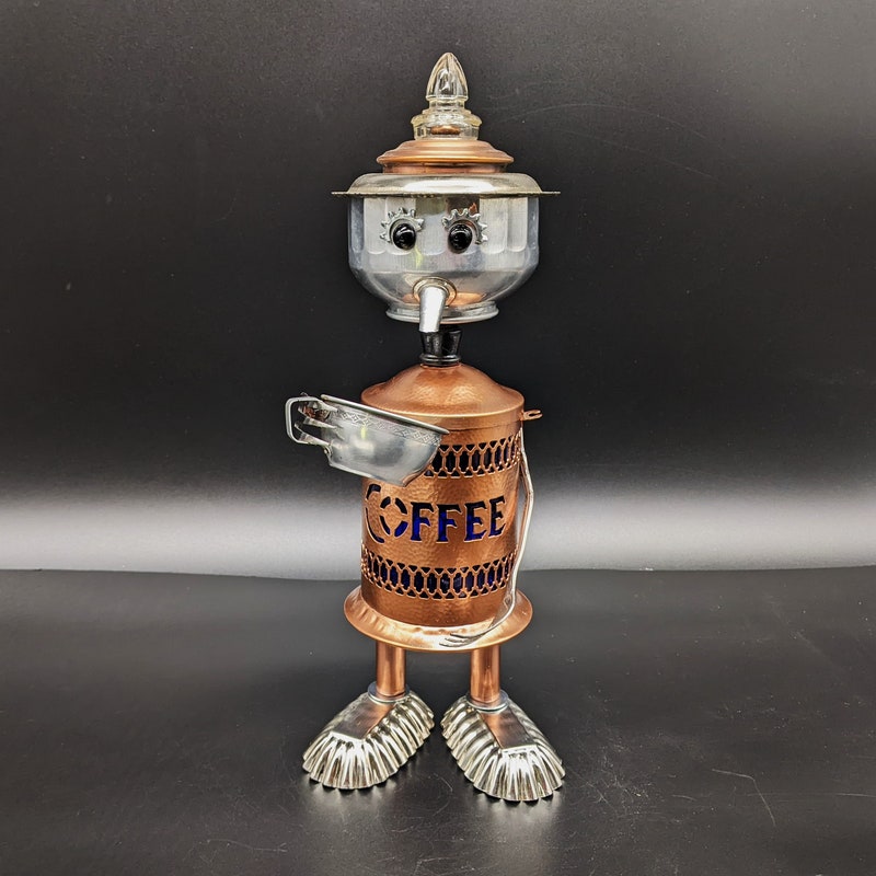 Robot Assemblage - Etsy