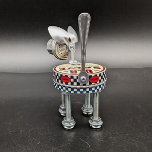 Found Object Dog Assemblage Art Dog Lover Gift Upcycled Recycled ...