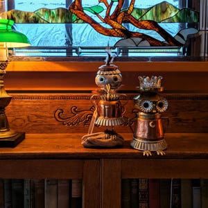 Found Object Bird Sculpture - Assemblage Art Bird - Bird Lover Gift ...