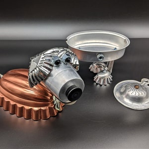 Found Object Dog Sculpture - Assemblage Art Dog - Upcycled Recycled Art ...