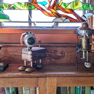 Copper and Brass Found Object Dog Assemblage Art Dog Dog - Etsy