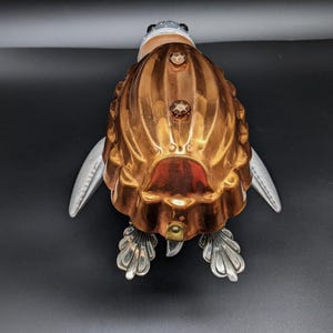 Copper Turtle on Stand - Found Object Art - Assemblage up Cycled ...