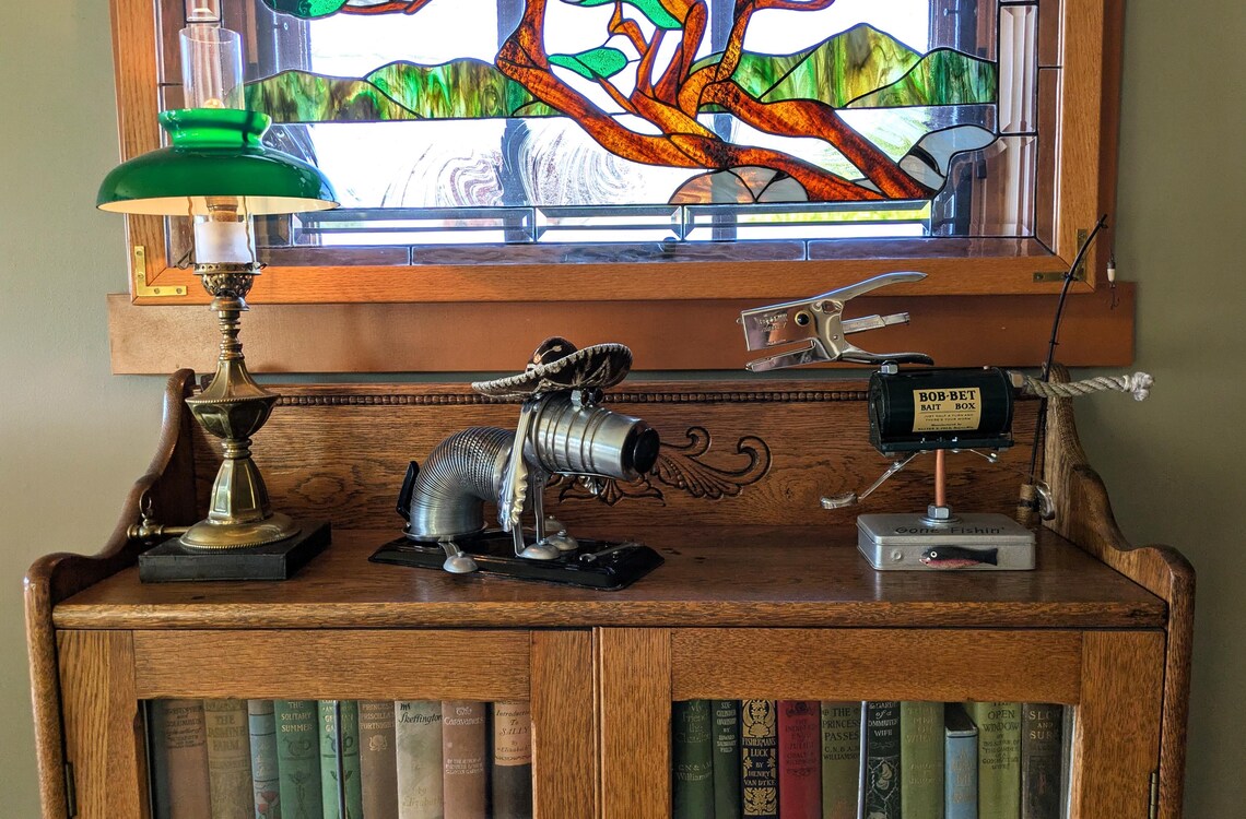 Slinky Dog Sculpture - Found Object Robot Art - Assemblage Sculpture ...