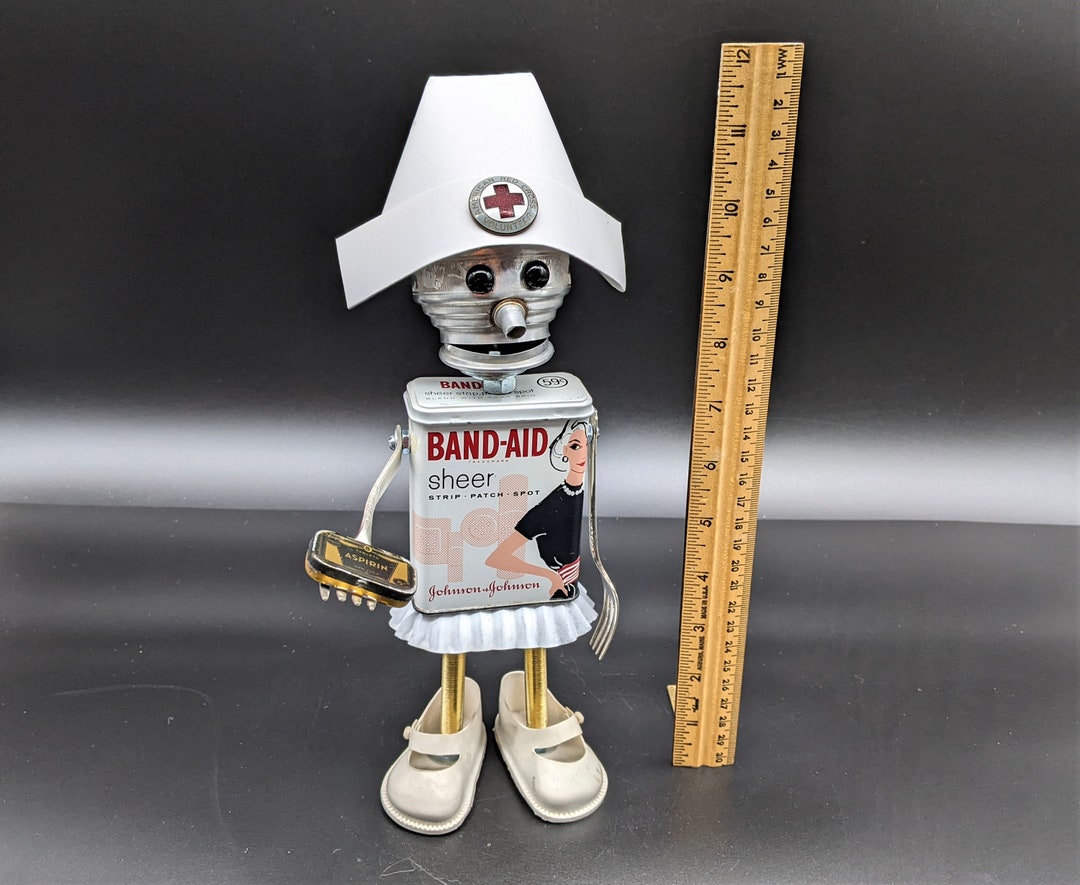 Found Object Nurse Sculpture Mid Century Nurse Assemblage - Etsy