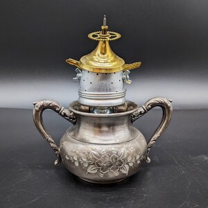 Good Luck Gremlin in Sugar Bowl Found Object Robot Art Assemblage ...