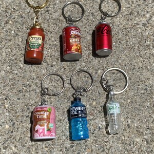 Mini Brands Mini Food Keychain - Etsy