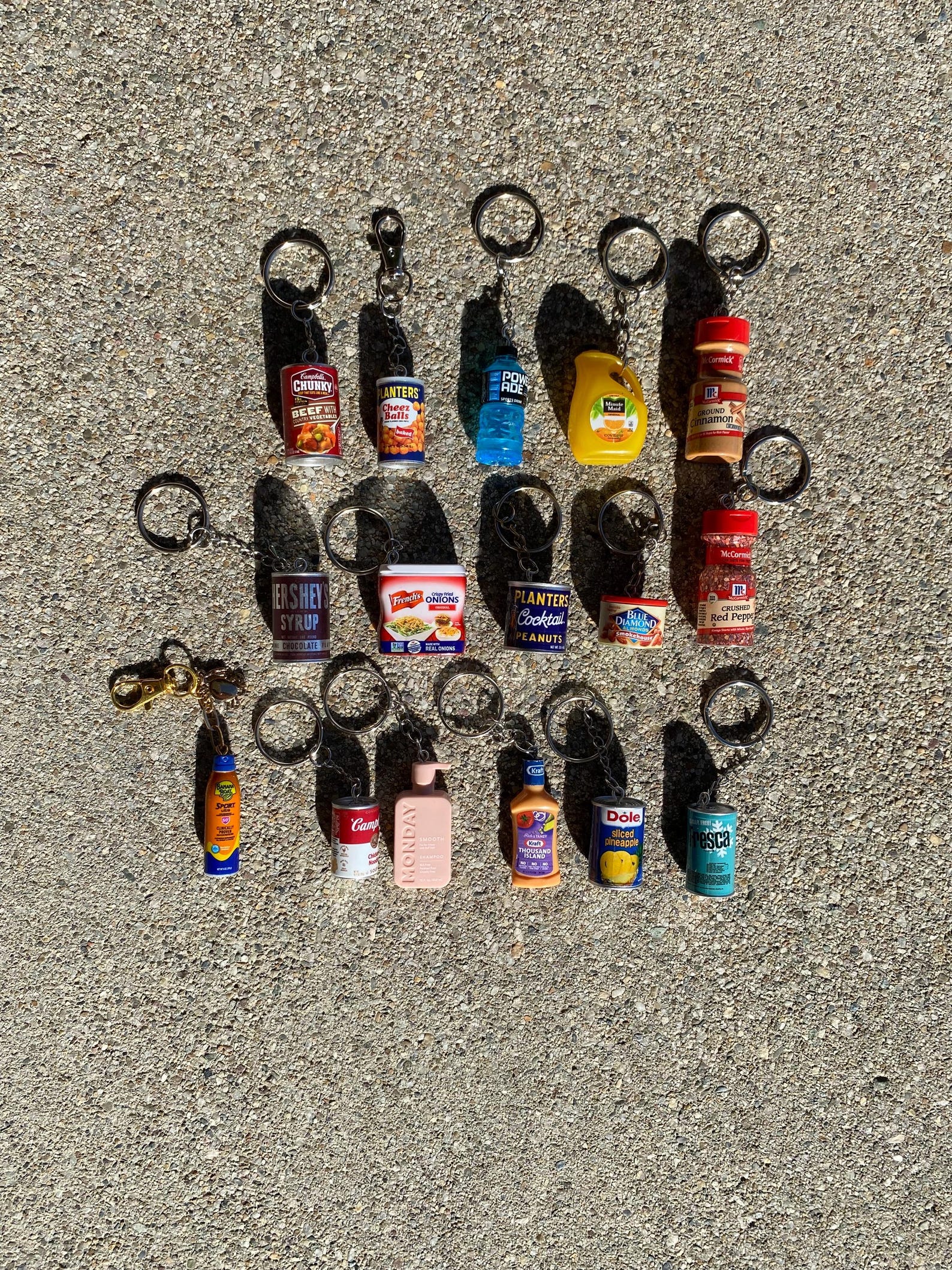 Mini Brands Mini Food Keychain - Etsy