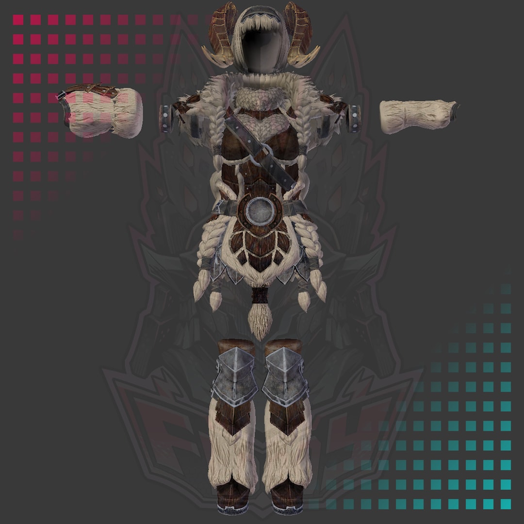 MHWIB Banbaro Beta F Pepakura Pattern - Etsy