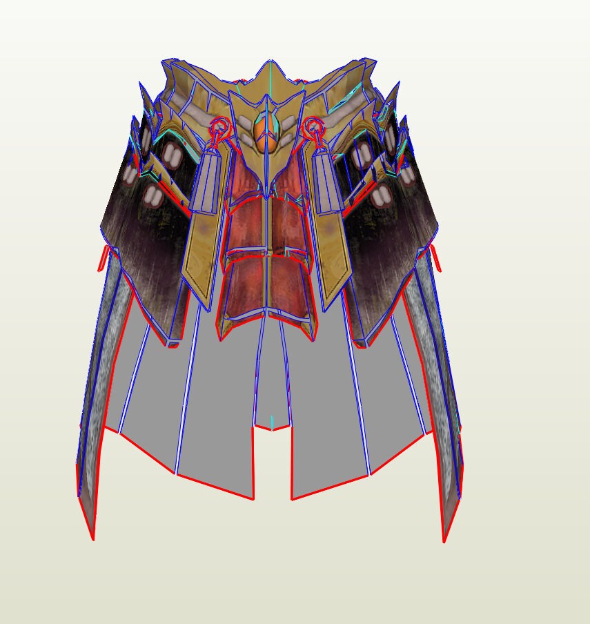 Magnamalo HR F Armor Pepakura Pattern - Etsy