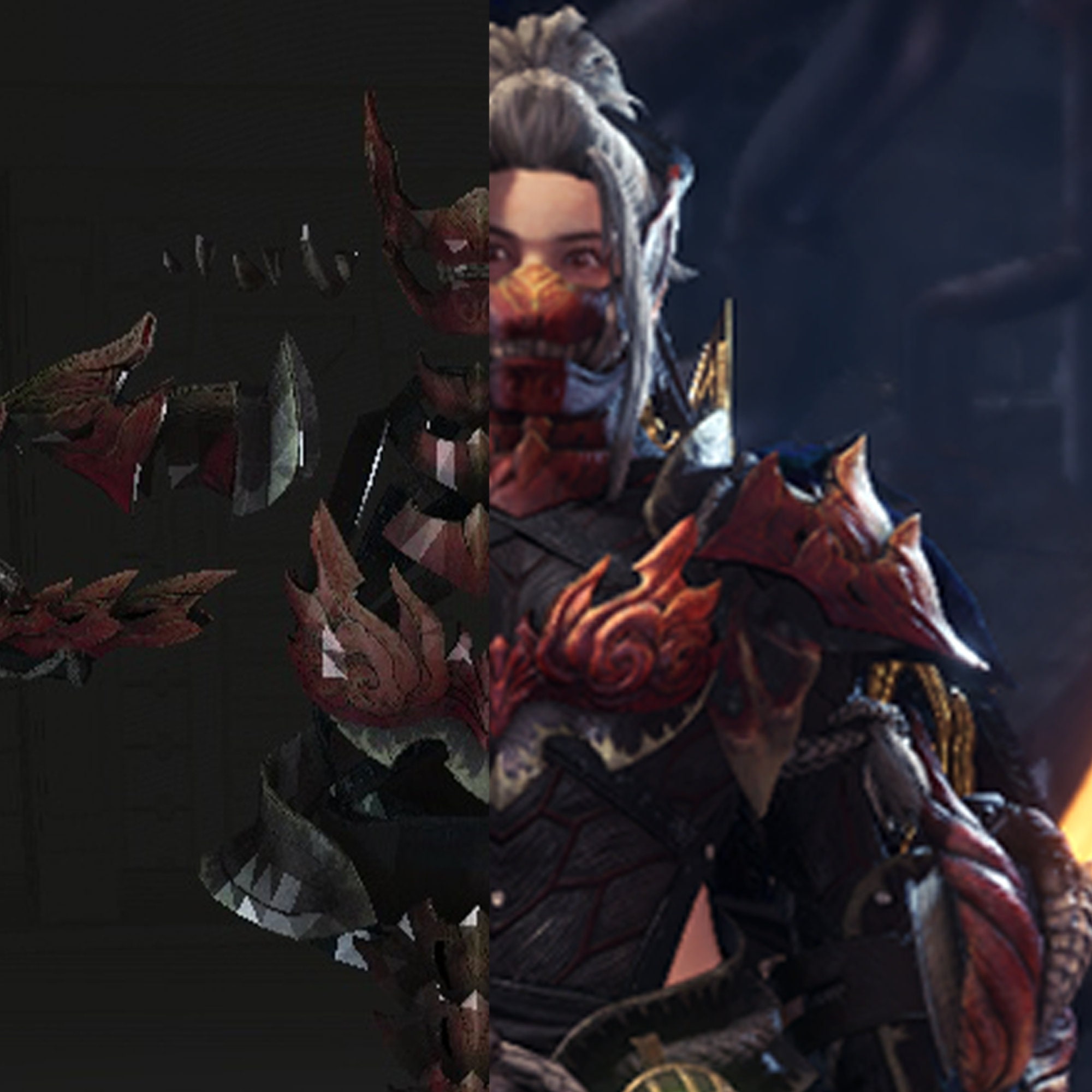 MHWIB Odogaron Alpha Femal Pepakura Pattern - Etsy