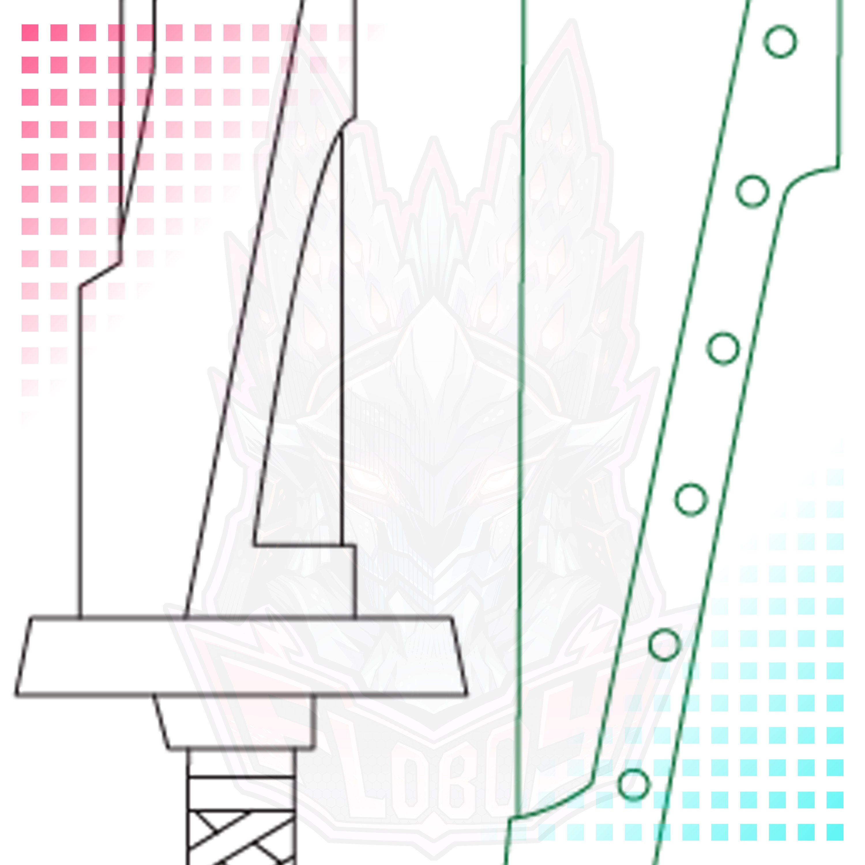 Kamura Long Sword Blueprint - Etsy