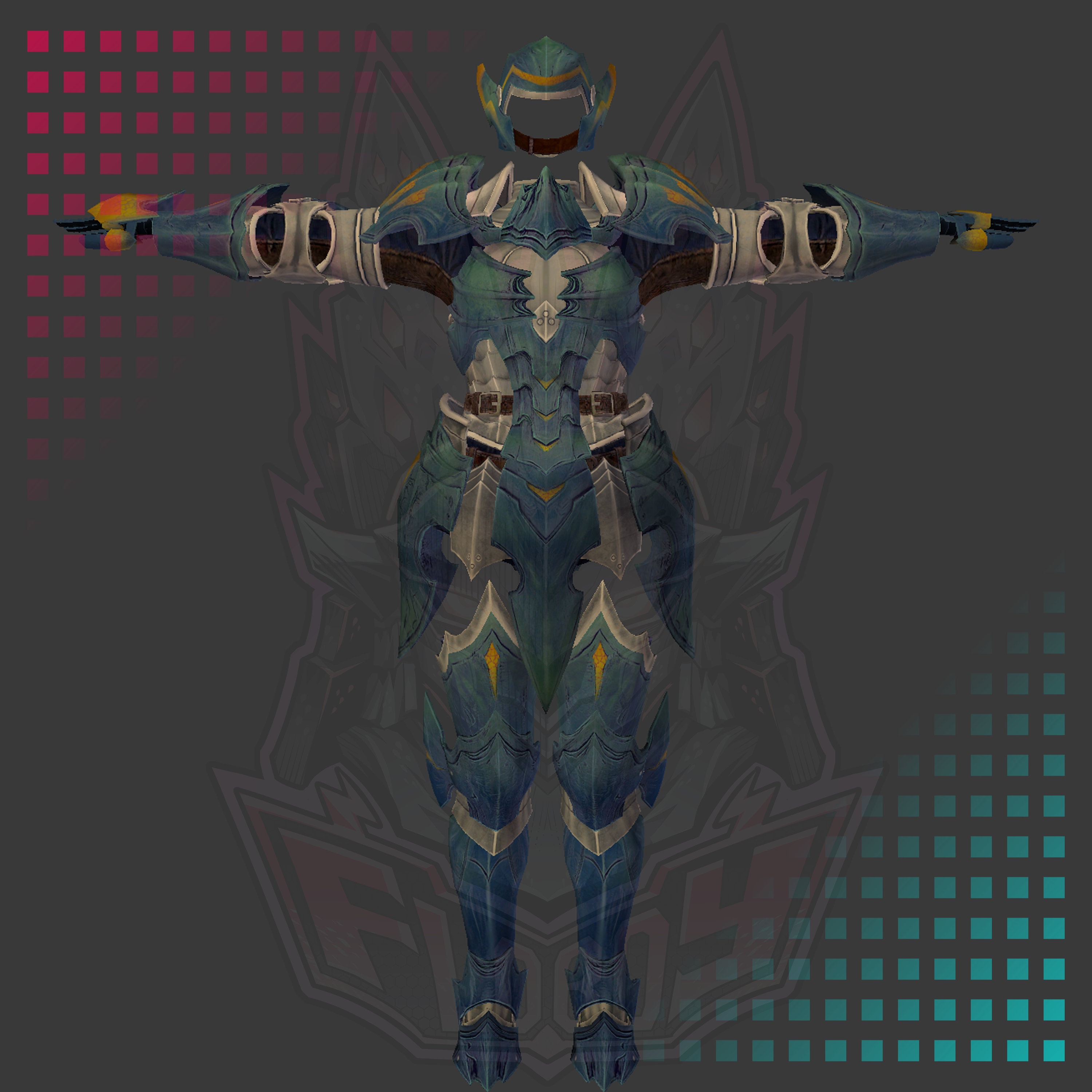 Raging Brachydios Female Beta Pattern - Etsy