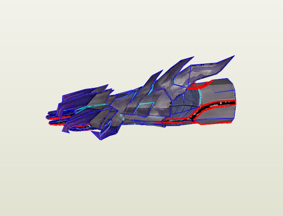 Chaos Gore Magala Male Pepakura Pattern - Etsy