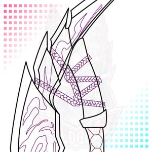 Chaos Gore Magala Male Pepakura Pattern - Etsy