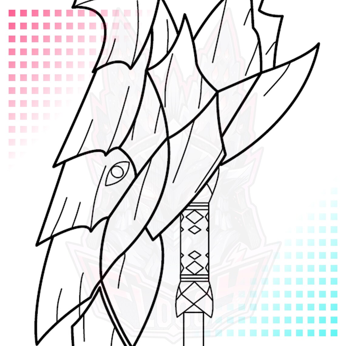 Seregios Great Sword Blueprint - Etsy