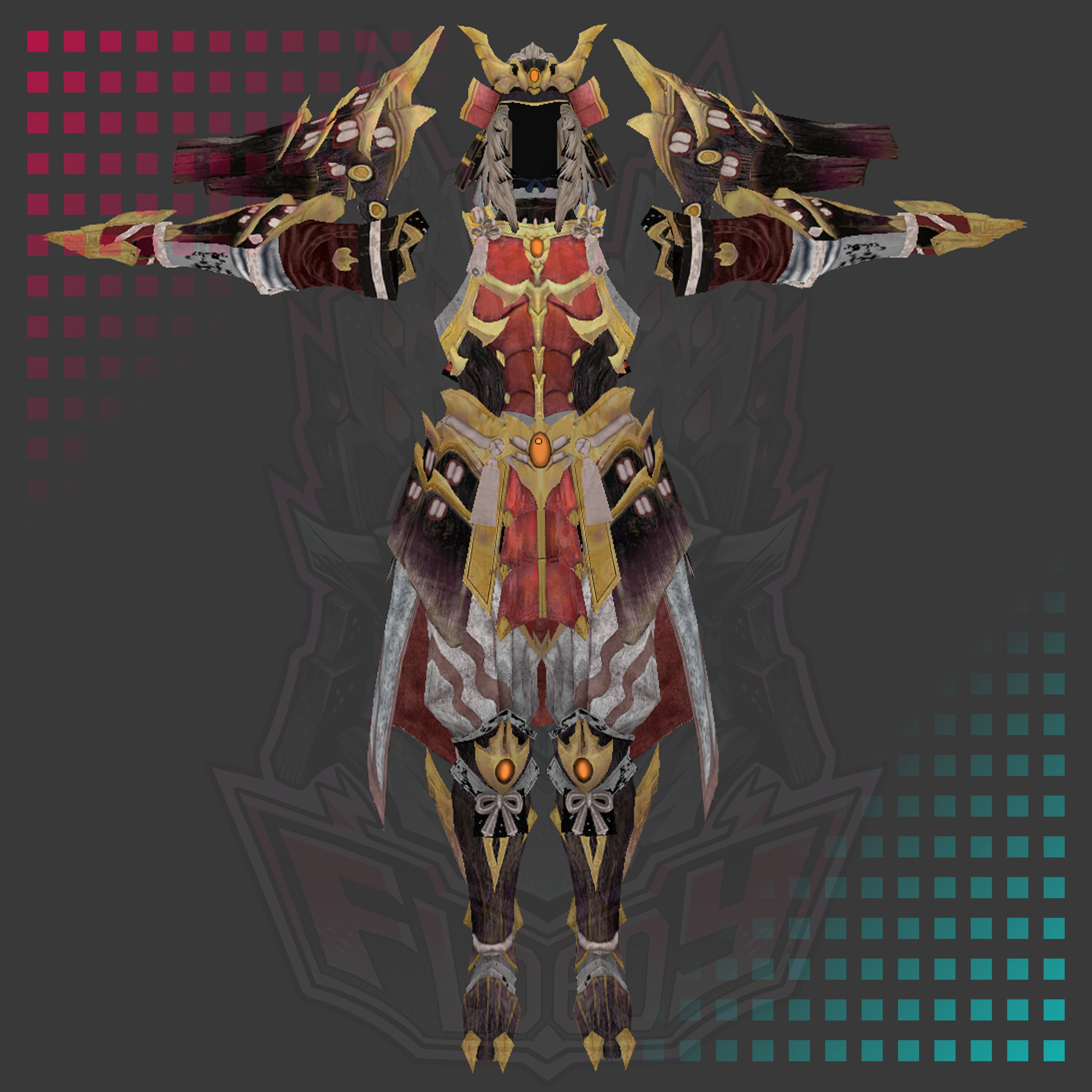 Magnamalo HR F Armor Pepakura Pattern - Etsy