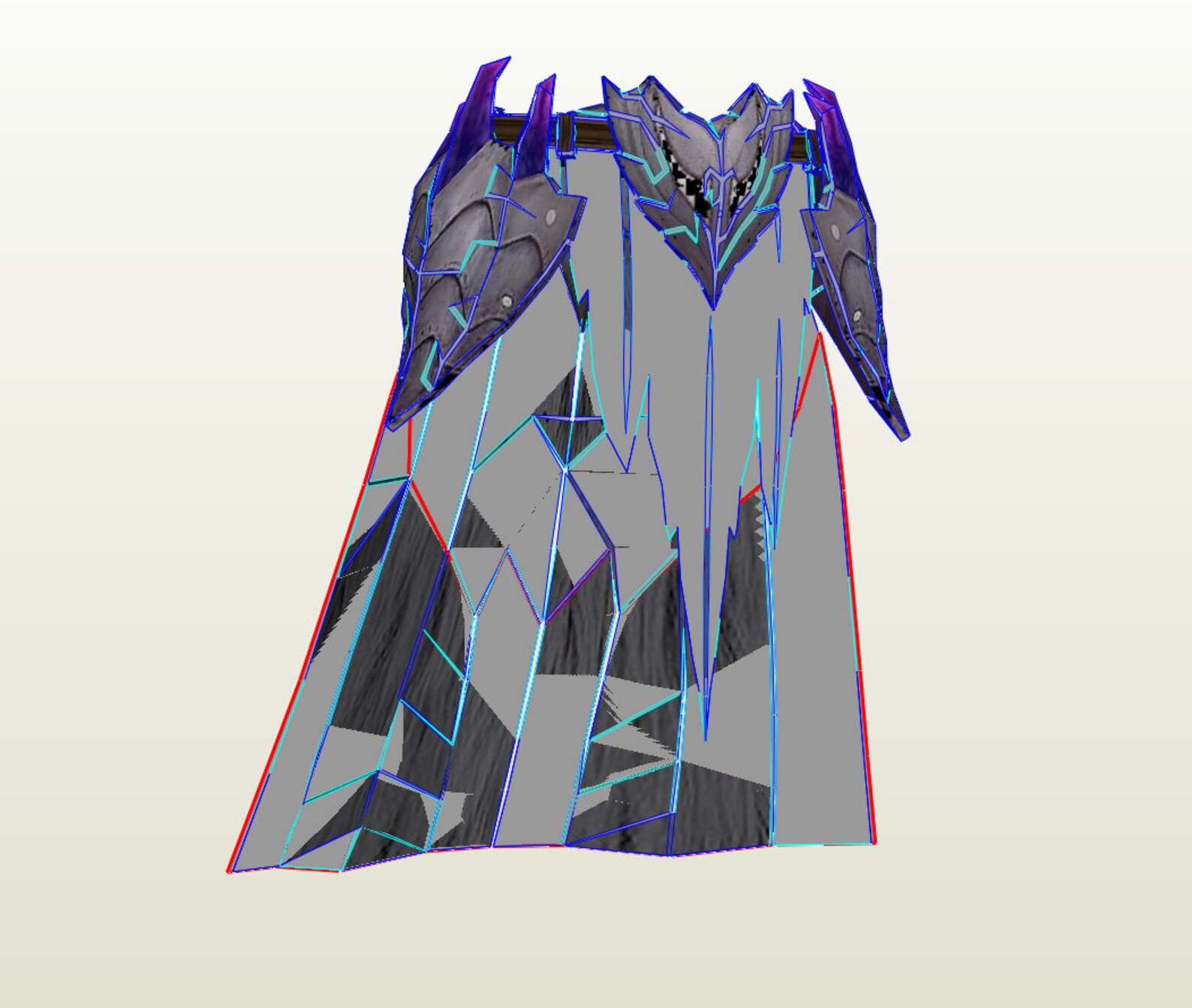 Chaos Gore Magala Male Pepakura Pattern - Etsy