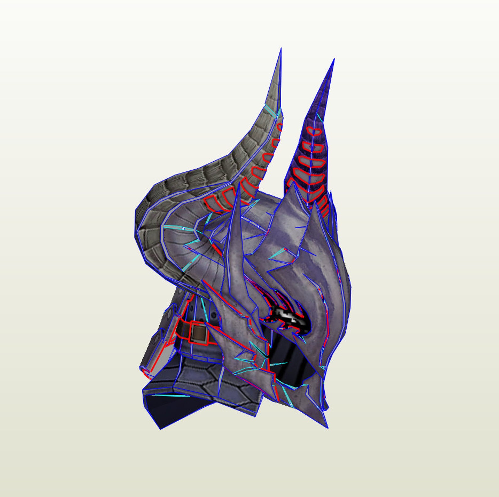 Chaos Gore Magala Male Pepakura Pattern - Etsy
