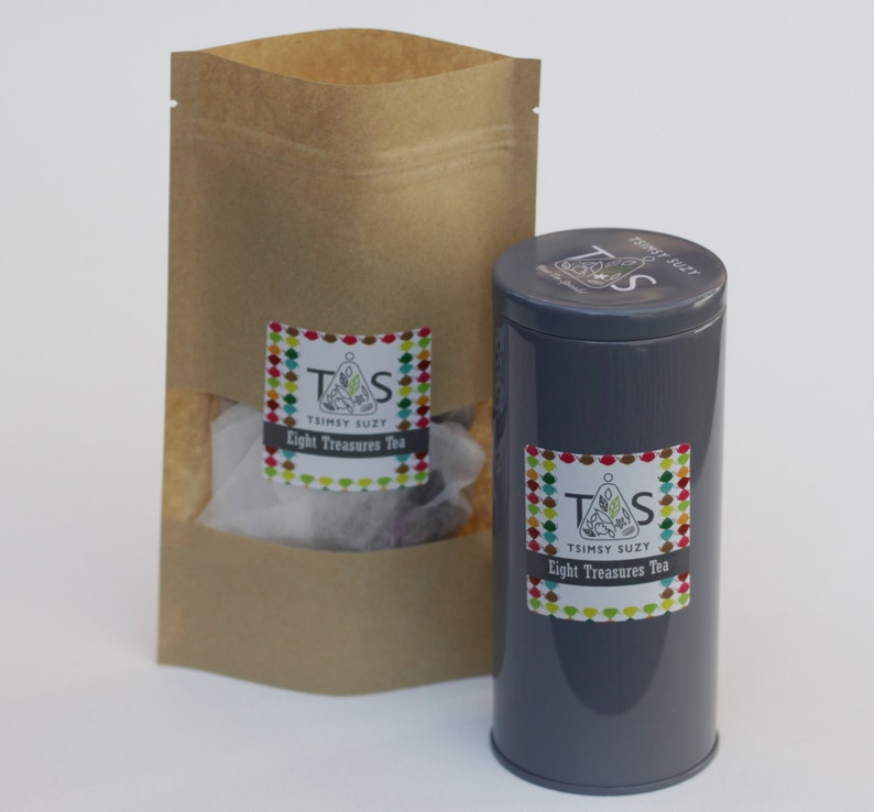 Eight Treasures Tea-health Boosting Tea/loose Leaf Tea Sac/tea Gift - Etsy