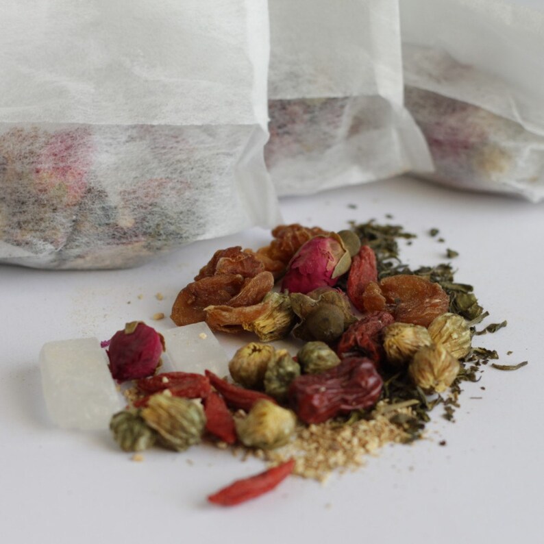 Eight Treasures Tea-health Boosting Tea/loose Leaf Tea Sac/tea Gift - Etsy